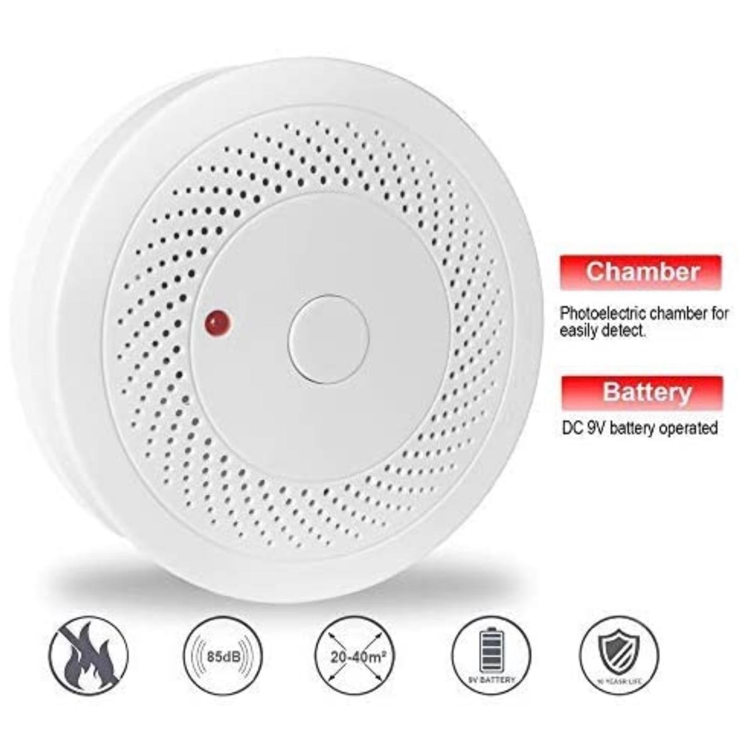 Addressable Fire Alarm Multi Sensor Smoke & Heat C... – Grandado