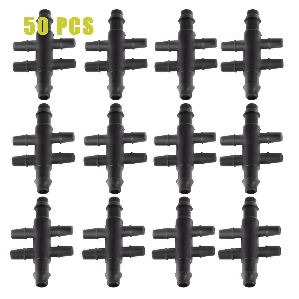 50 Stuks 1/4 Inch Barb 2-Way/Tee/4-Way/6-Way Conne... – Grandado