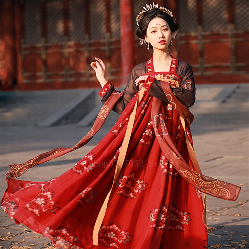 Retro Fairy Women Chinese Hanfu Dress Ancient Vint... – Vicedeal