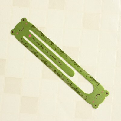 Cartoon Animal Bookmark Aluminum 13cm Ruler Color ... – Grandado