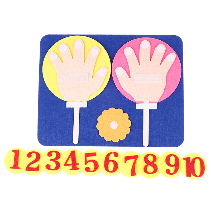 Felt Finger Numbers For Child Early Learning Digit... – Vicedeal
