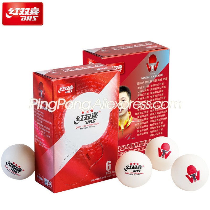 Dhs 3-Star D40 + Tafeltennis Bal Ittf World Tour (... – Grandado