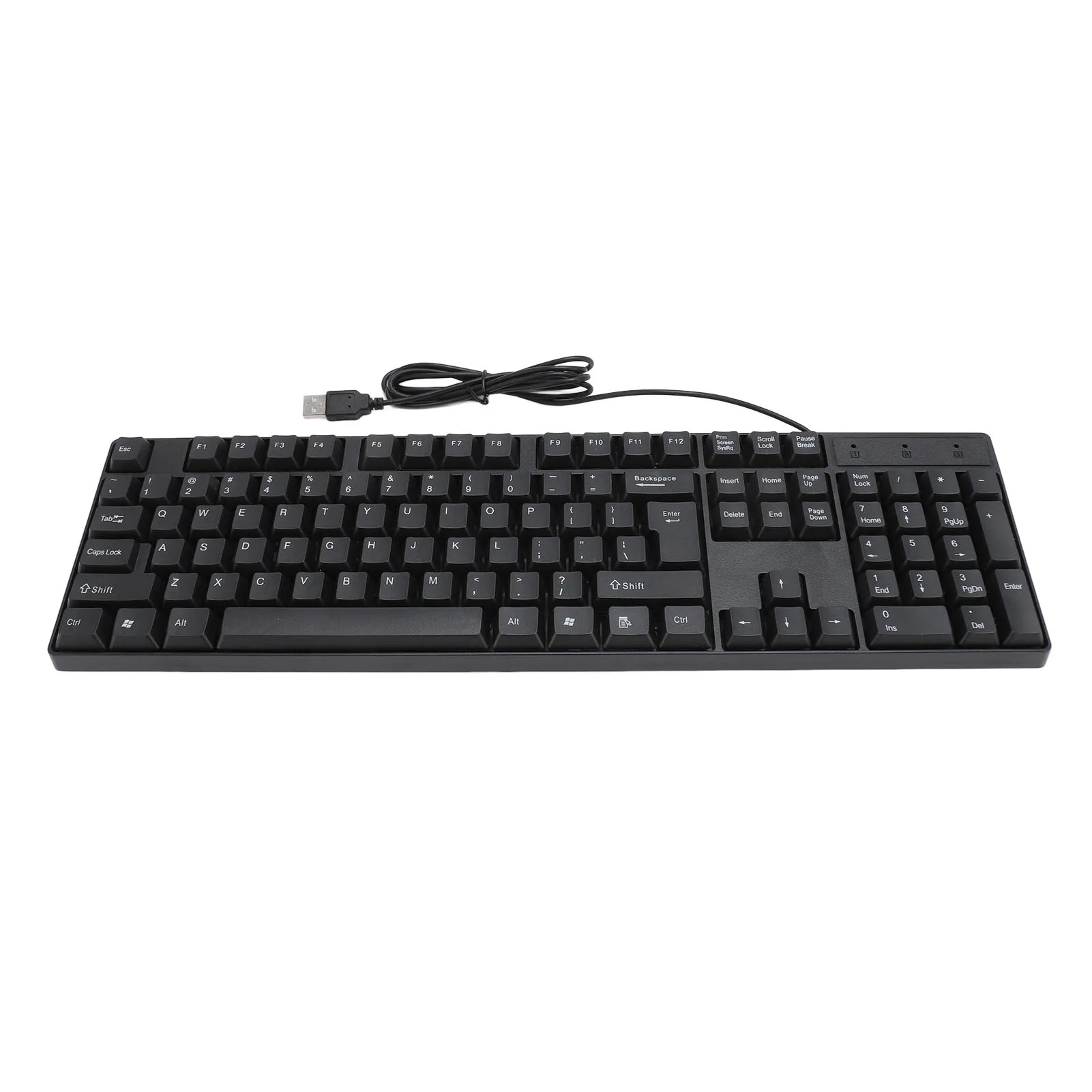 104 tangenter usb-trådbundet tangentbord engelska/... – Vicedeal