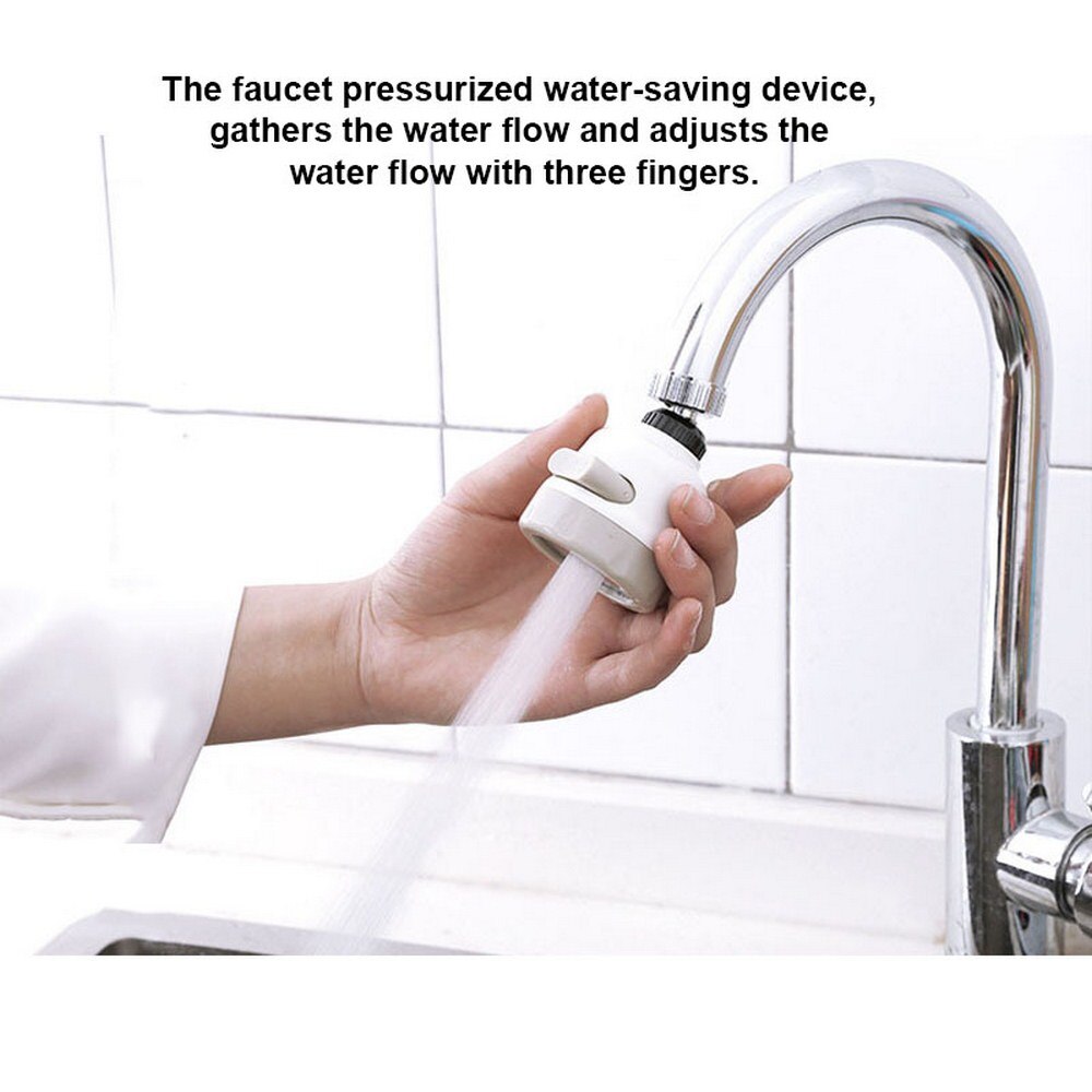 Kitchen Faucet 360 Rotatable Bent Water Saving Tap... – Grandado