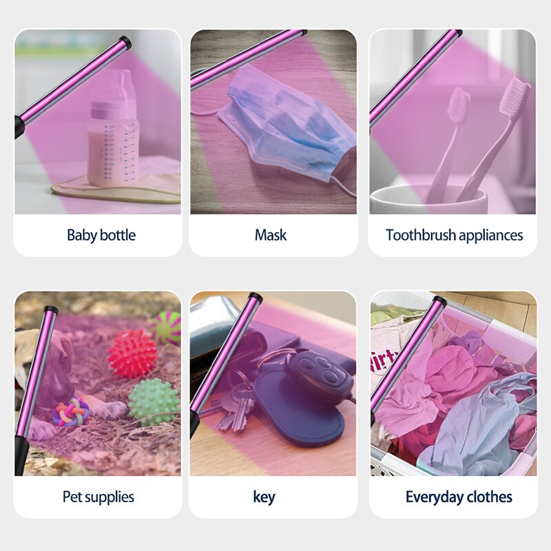 5W Handheld UV Light Sterilizer Lamps Portable Hom... – Grandado