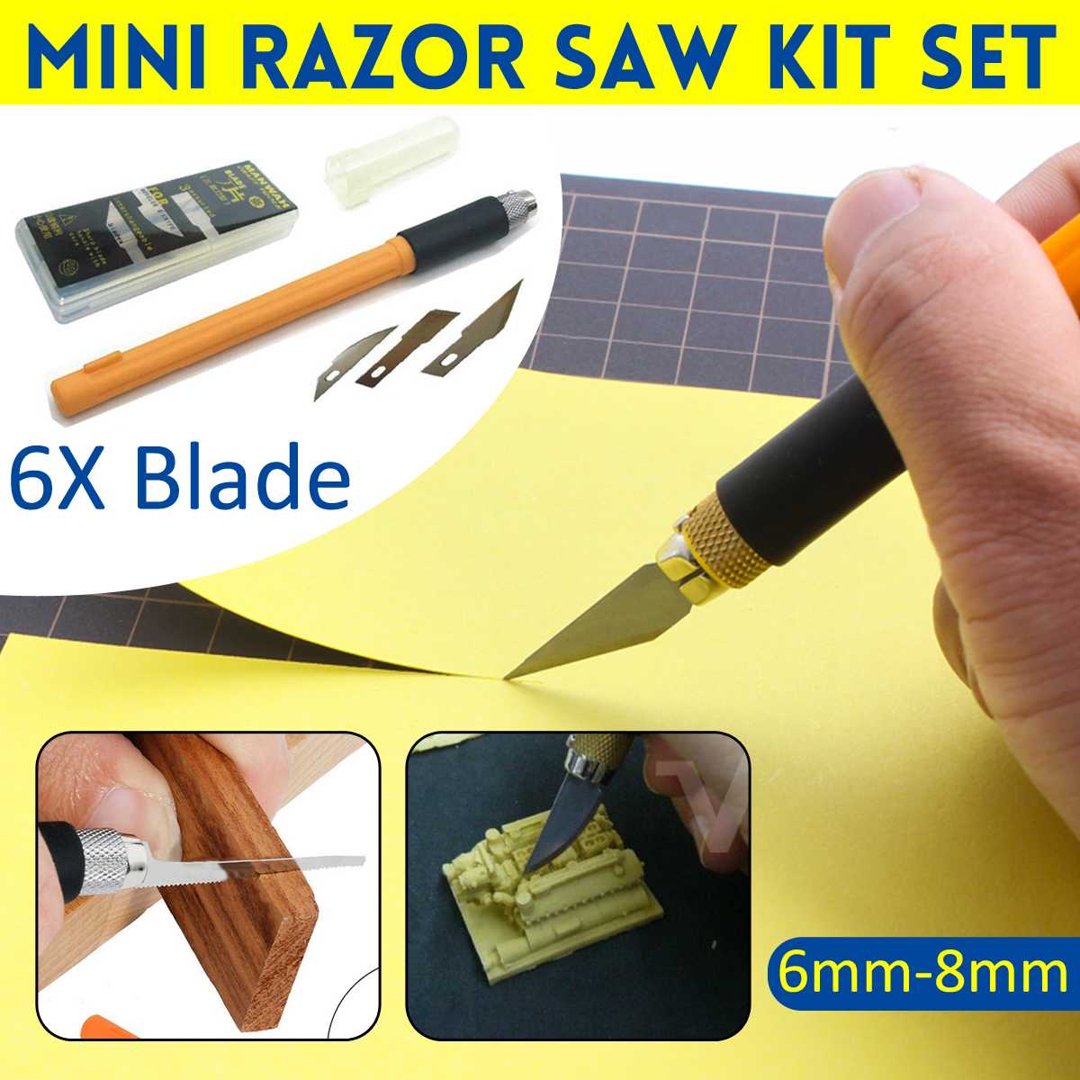 Mini Razor Saw Kit Hobby DIY Handy Multifunction C... – Grandado