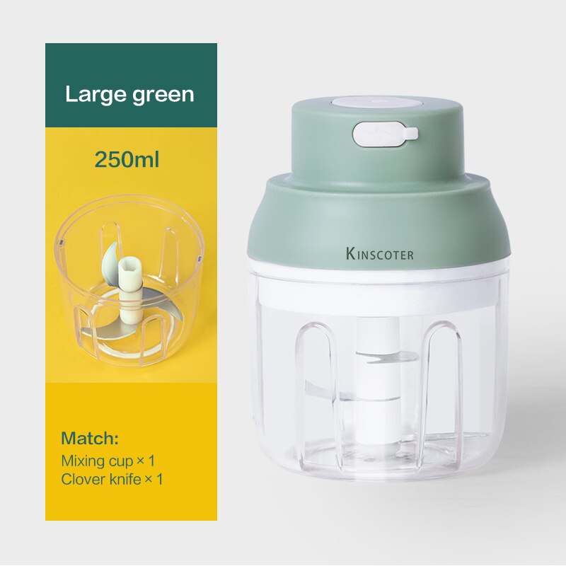 Electric Kitchen Chopper Garlic Masher Meat Grinde... – Vicedeal