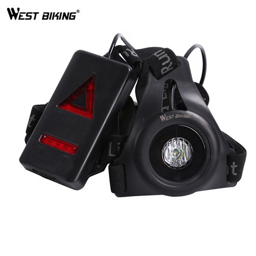WEST BIKING Night Running Light Chest Body Torch U... – Vicedeal