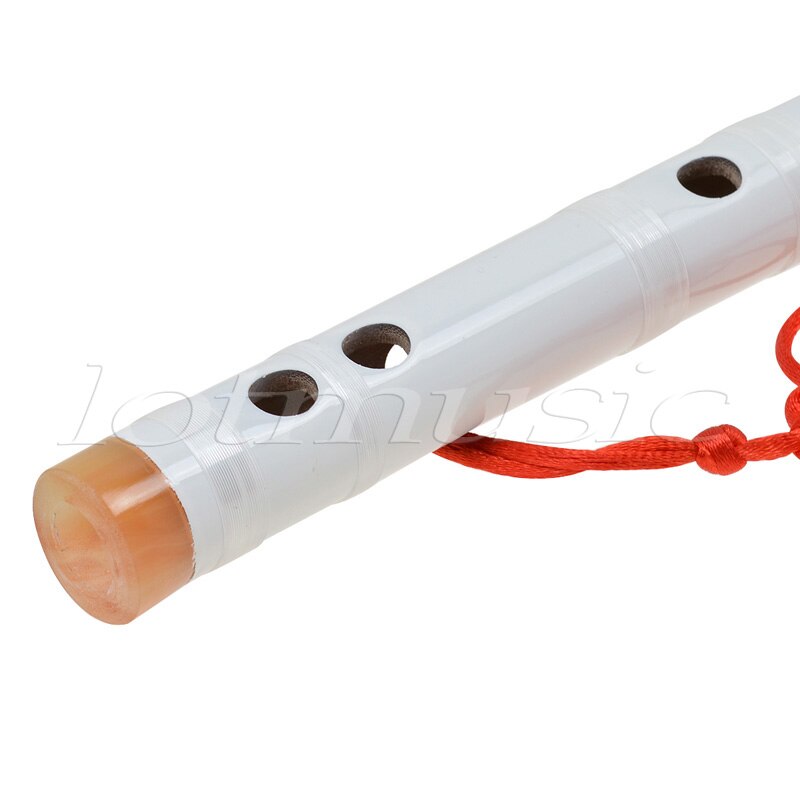 Kmise White Paint Traditional Chinese Bamboo Flute... – Grandado