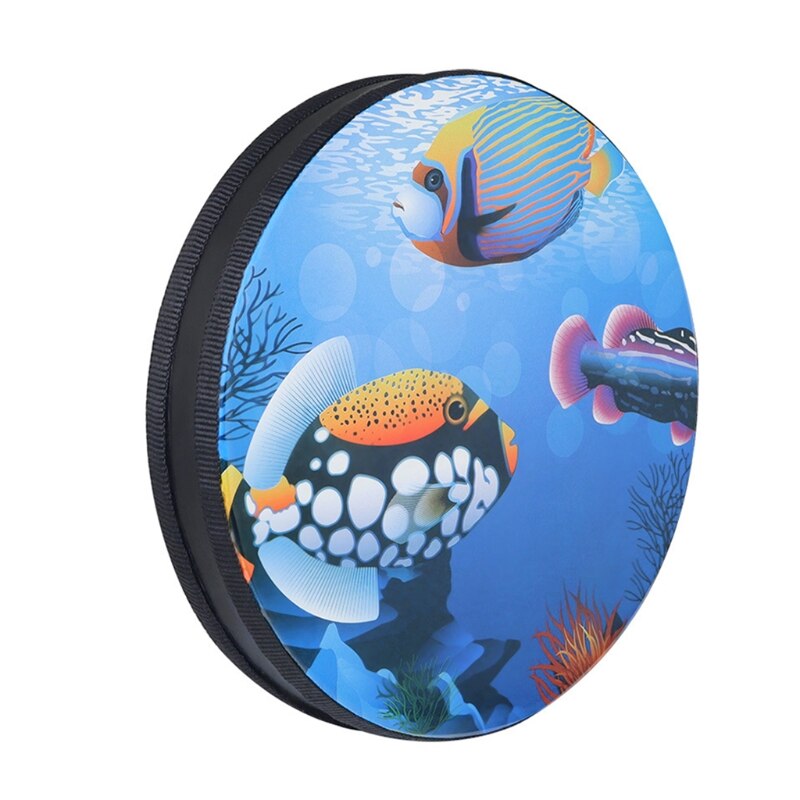 10 Inch Ocean Drum Wooden Handheld Sea Wave Percus... – Vicedeal