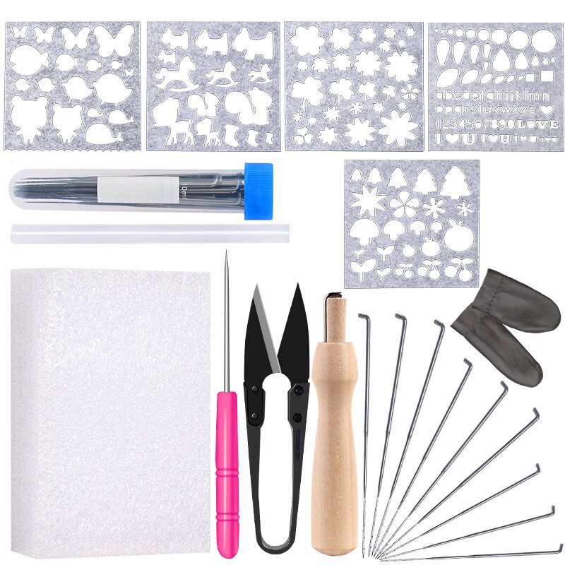 Fenrry DIY Felting Tools Handmade Felt Kit with Ne... – Grandado