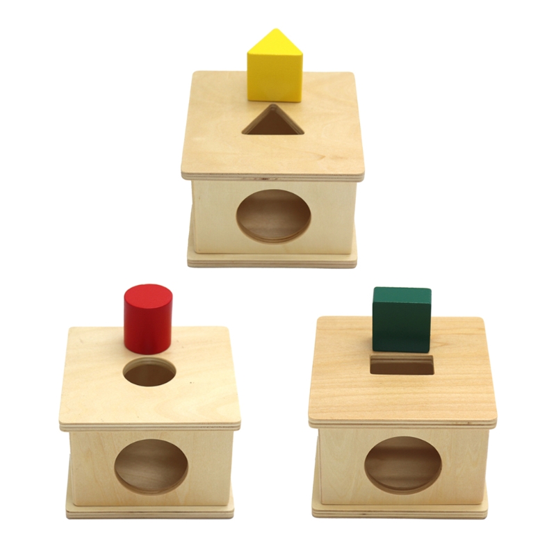 B2EB Houten Sorter Box Baby Leren Speelgoed Vorm M... – Vicedeal