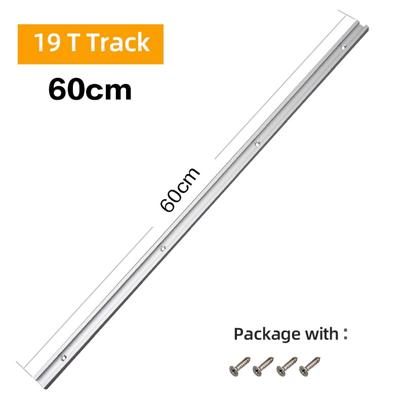 GKTOOLS Type 19 T track aluminium woodworking T-sl... – Grandado