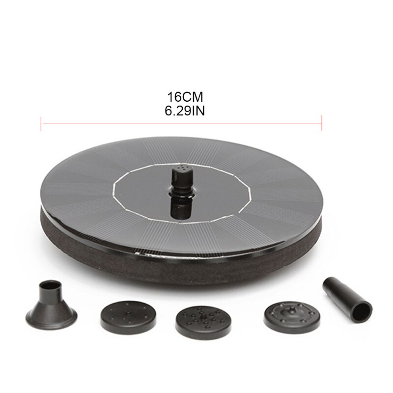 Round Shape Solar Floating Water Fountain for Home... – Grandado