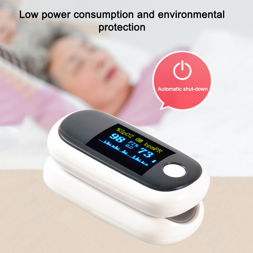 Portable USB Charging Finger Pulse Oximeter blood ... – Grandado