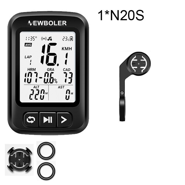 GPS Bike Computer Waterproof Bicycle Speedometer B... – Grandado