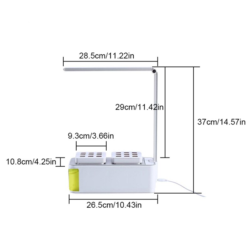 Smart Herb Garden Kit LED Grow Light Hydroponic Gr... – Vicedeal