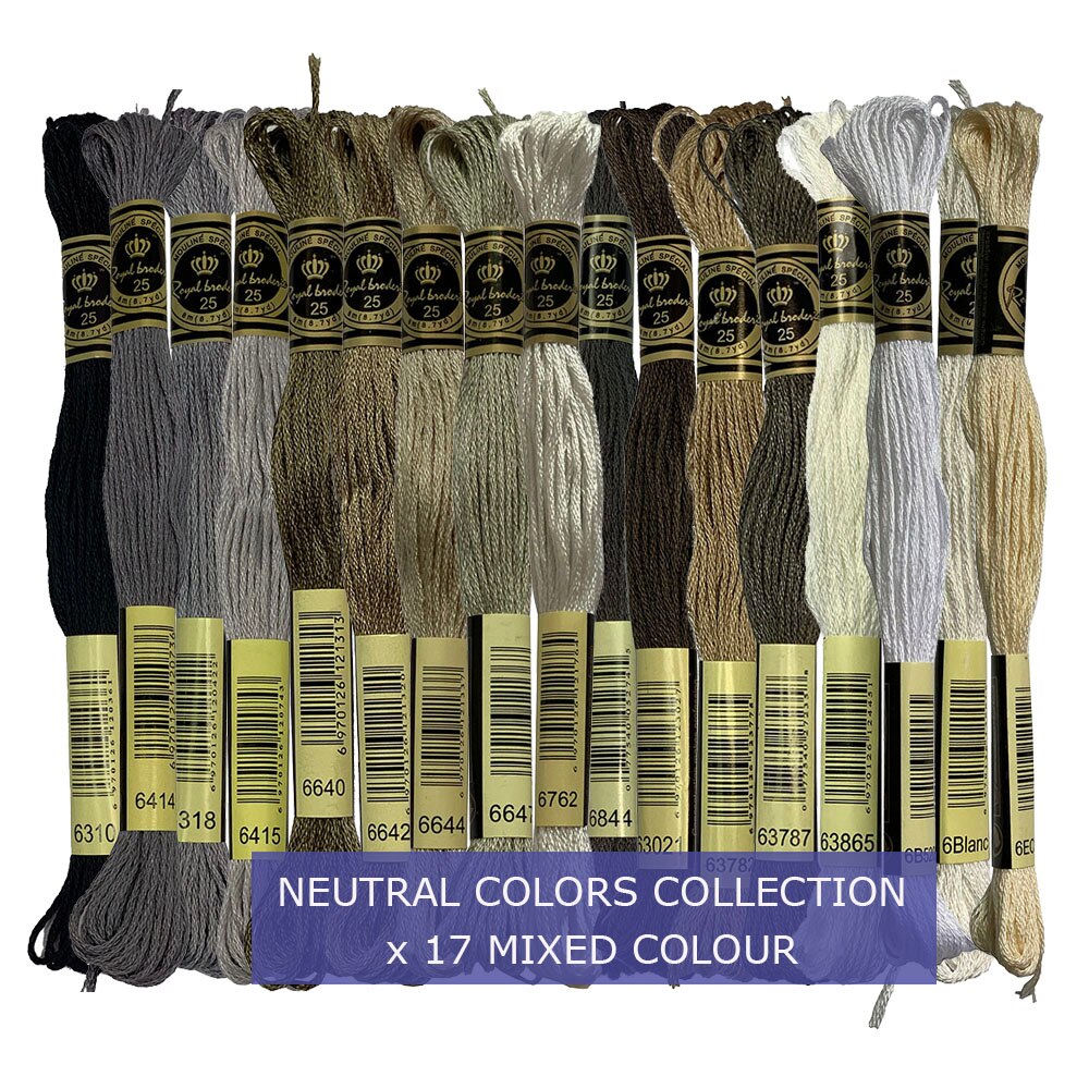 All 447 Rainbow Colors Embroidery Floss Pack 100% ... – Vicedeal