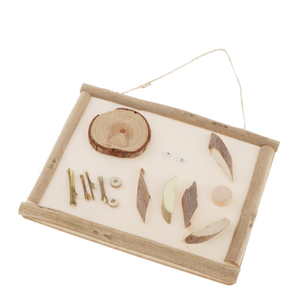 Kid DIY Kit Wood Pieces Materials For Handcrafted ... – Grandado