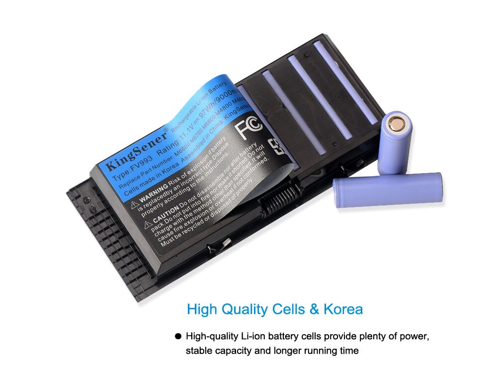 KingSener FV993 Laptop Battery For DELL Precision ... – Grandado