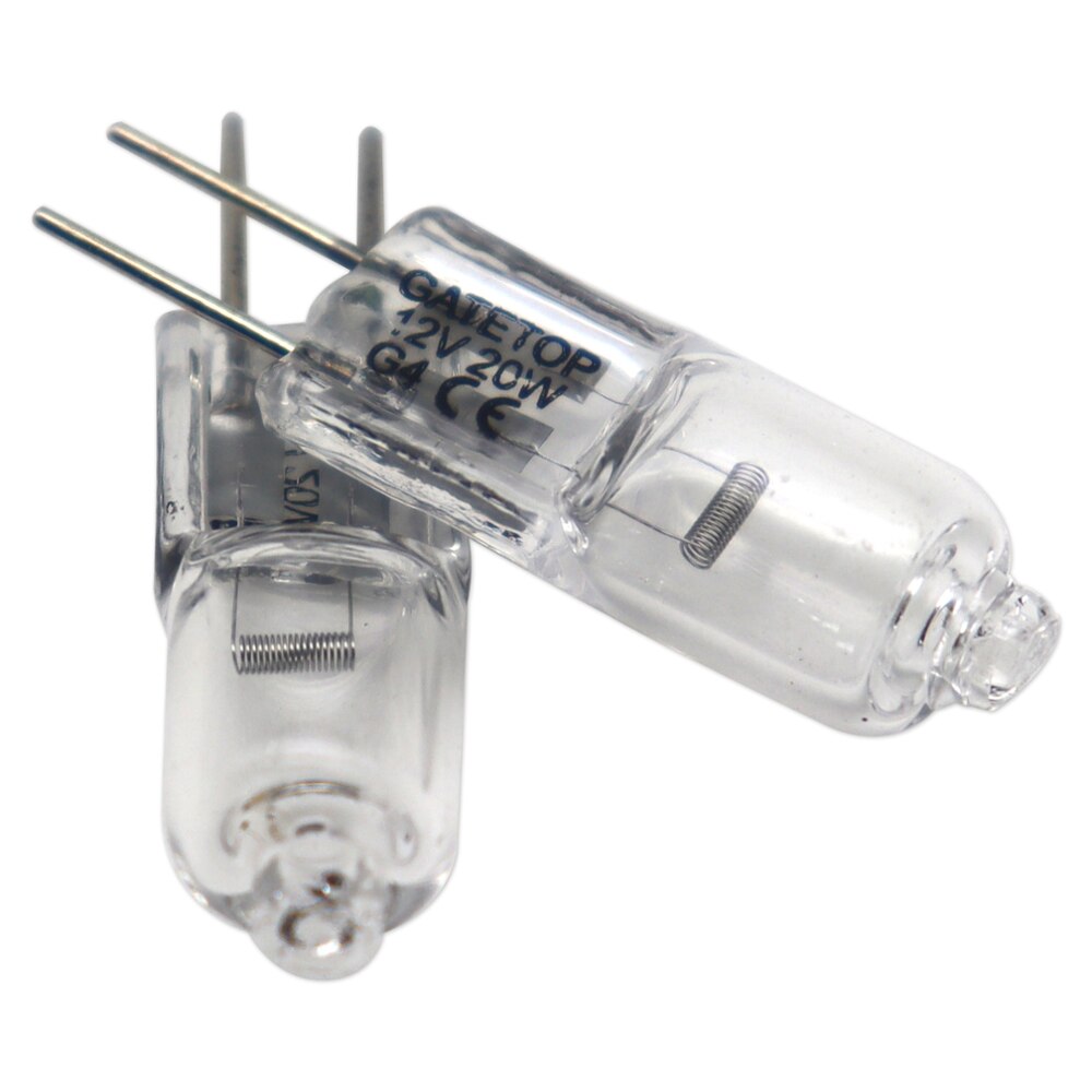 10pcs/Lot Size Halogen Lamp G4 12V 20W Interior De... – Vicedeal