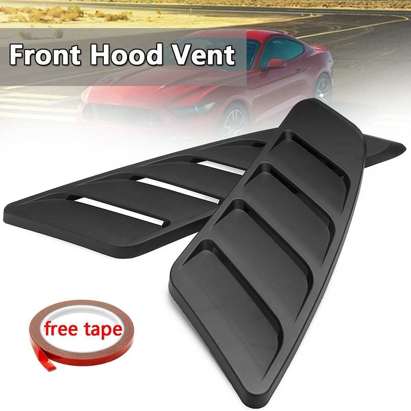 2Pcs Front Hood Vent Fit for Ford Mustang Panel Tr... – Vicedeal