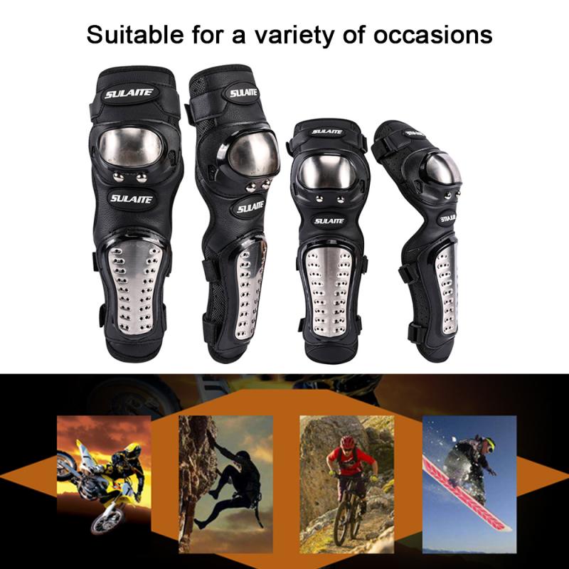 2PCS Motorcycle Knee Pad+2PCS Elbow Pads Motocross... – Grandado