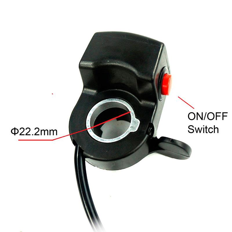 SOMEDAY Electric Bicycle Finger Throttle with Batt... – Vicedeal