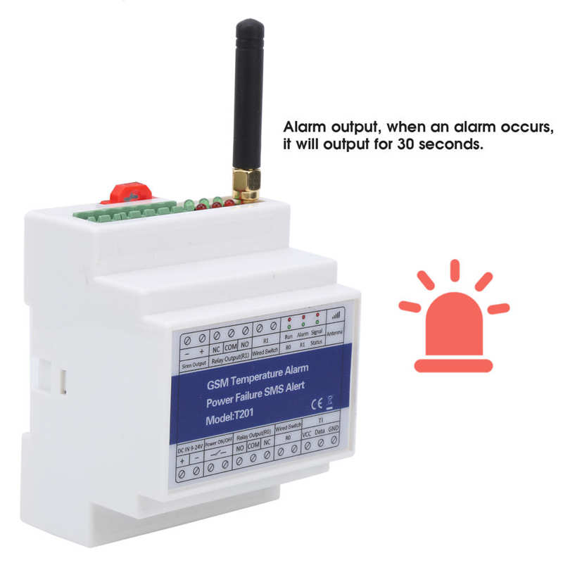 T201 GSM SMS Temperature Alarm Power Failure Alert... – Vicedeal