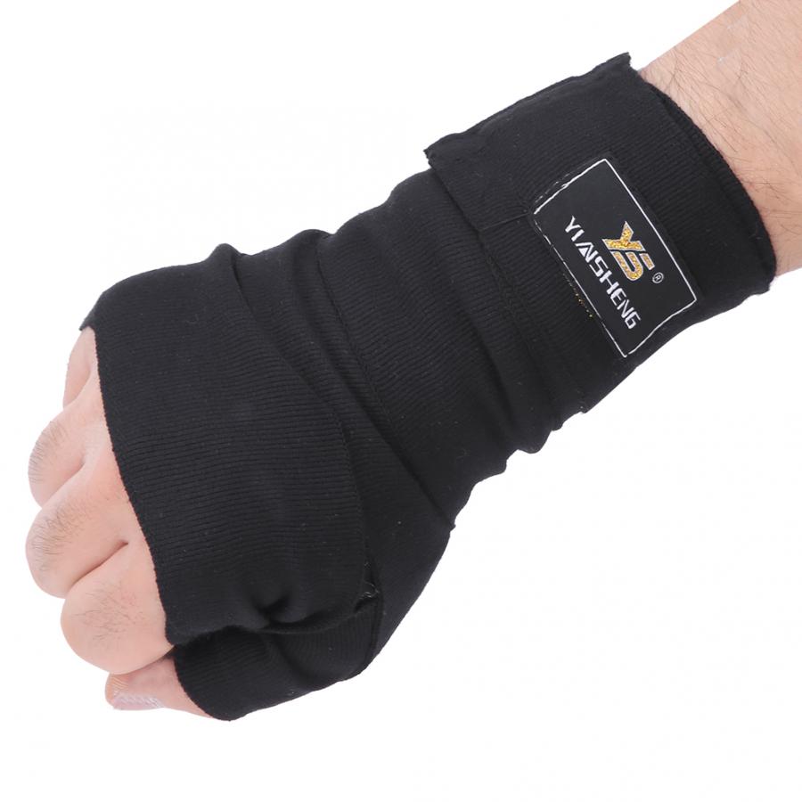 2PCS 30CM Boxing Bandage Black Boxing Winding Band... – Grandado