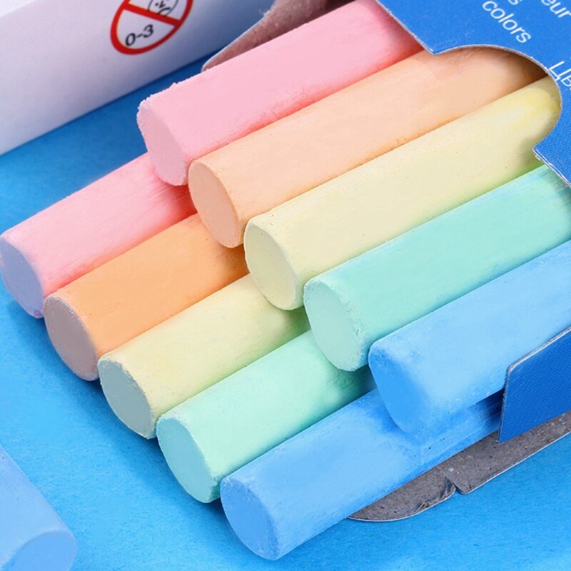 Multicolor10Pcs/box Dustless Chalk Pen Drawing Cha... – Grandado