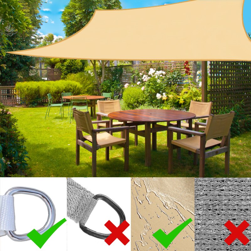 Waterdicht Luifel Zonnescherm Zonnescherm Zeil Voo... – Vicedeal