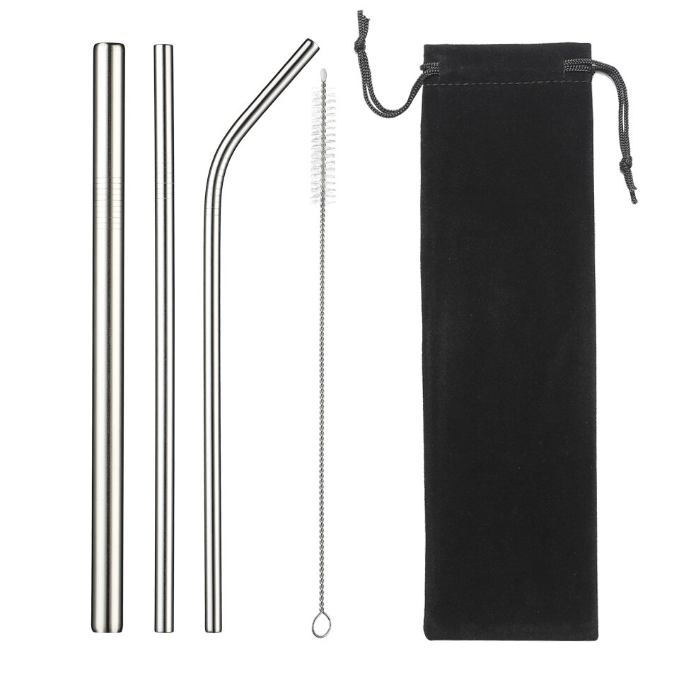 Metall Strohhalm Reusable Umweltfreundliche 304 Ed... – Vicedeal