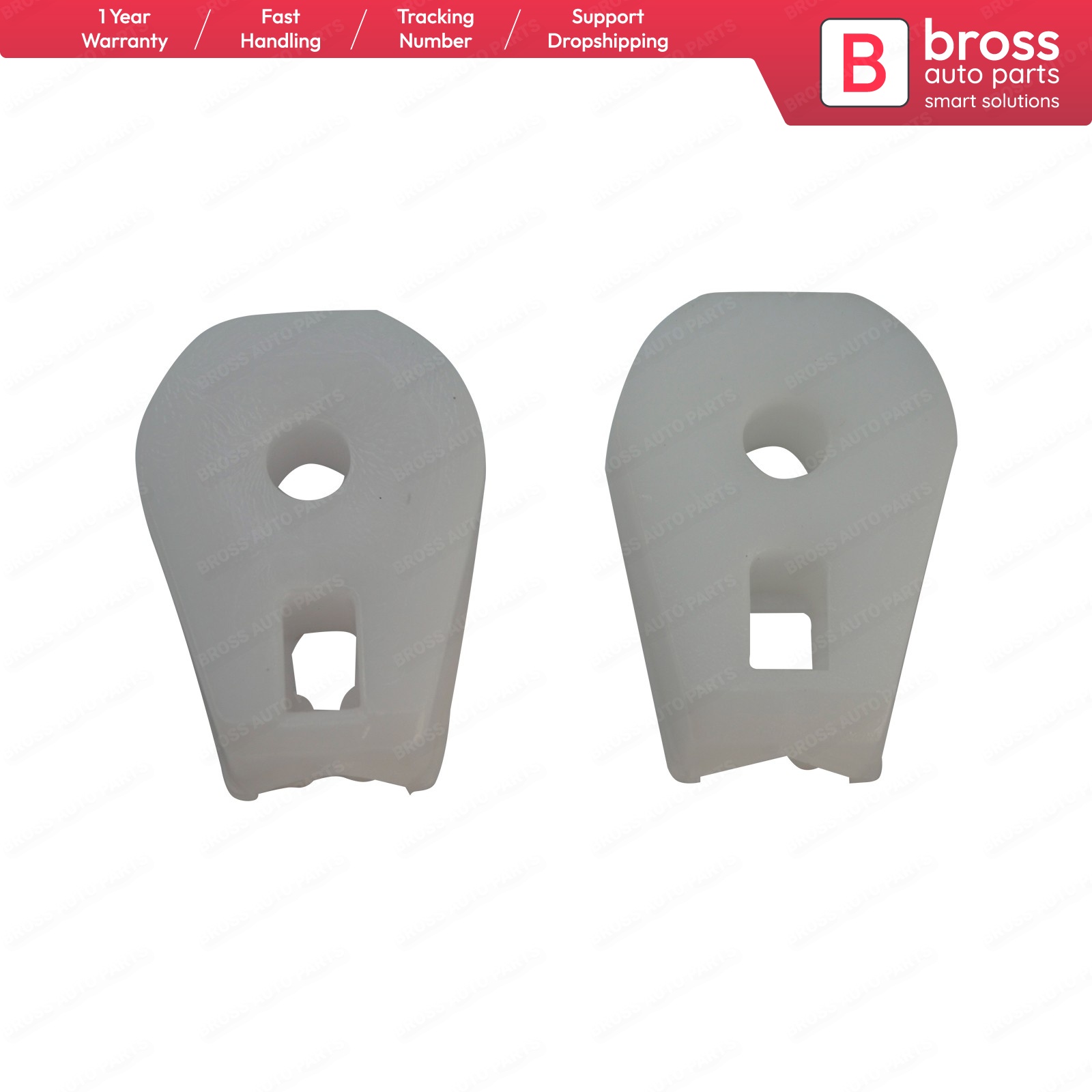 Bross Auto Parts BWR563 2 Pieces Window Regulator ... – Grandado