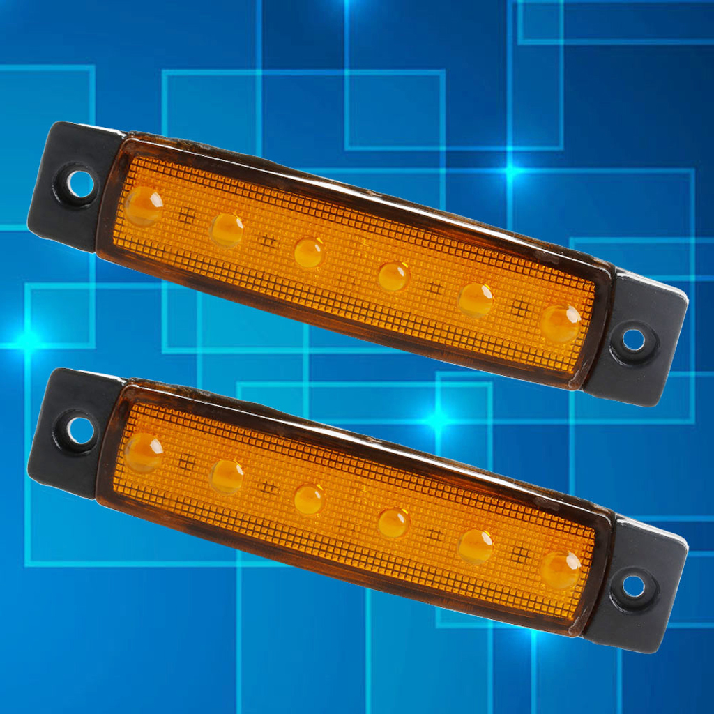 2X 6-Led Bus Van Boot Truck Trailer Side Marker Ta... – Vicedeal