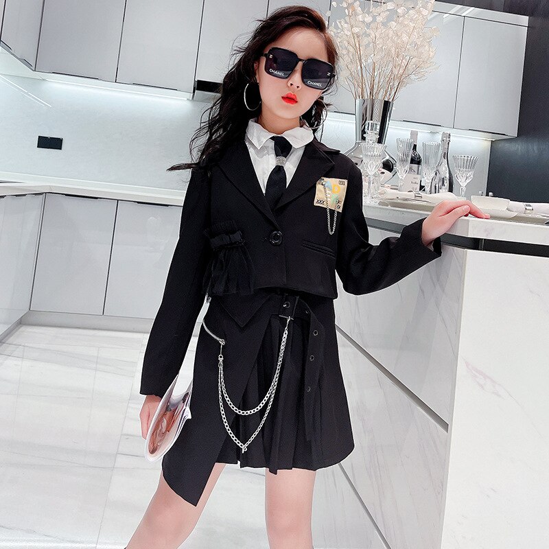 Girls College Style Sets Autumn Clothes for Childr... – Vicedeal