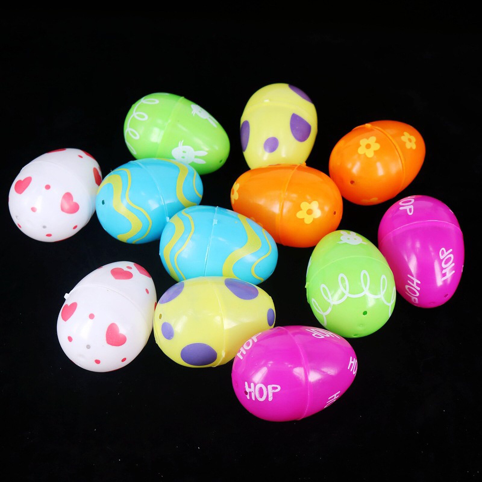 Mini Colorful Easter Egg Boxes DIY Painting Oval C... – Vicedeal