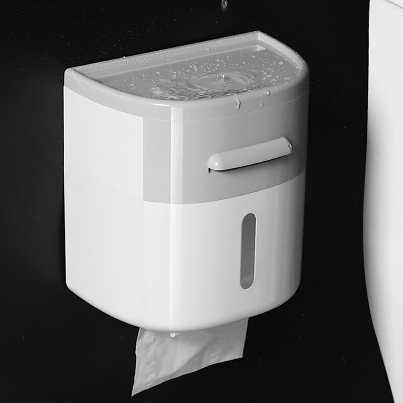 Gesew Double-Layer Tissue Box Met Lade Draagbare T... – Grandado