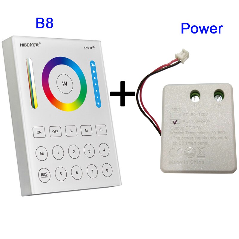 Miboxer 2.4G wireless Remote 8 Zone RGB+CCT LED Co... – Vicedeal