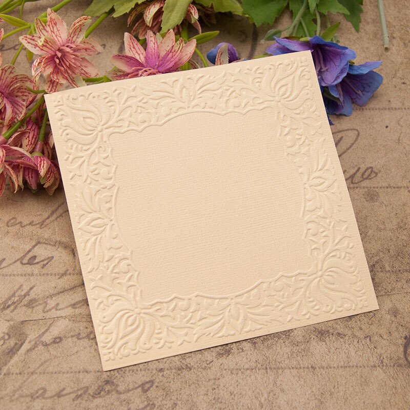 Photo frame Plastic Embossing folders Template for... – Grandado