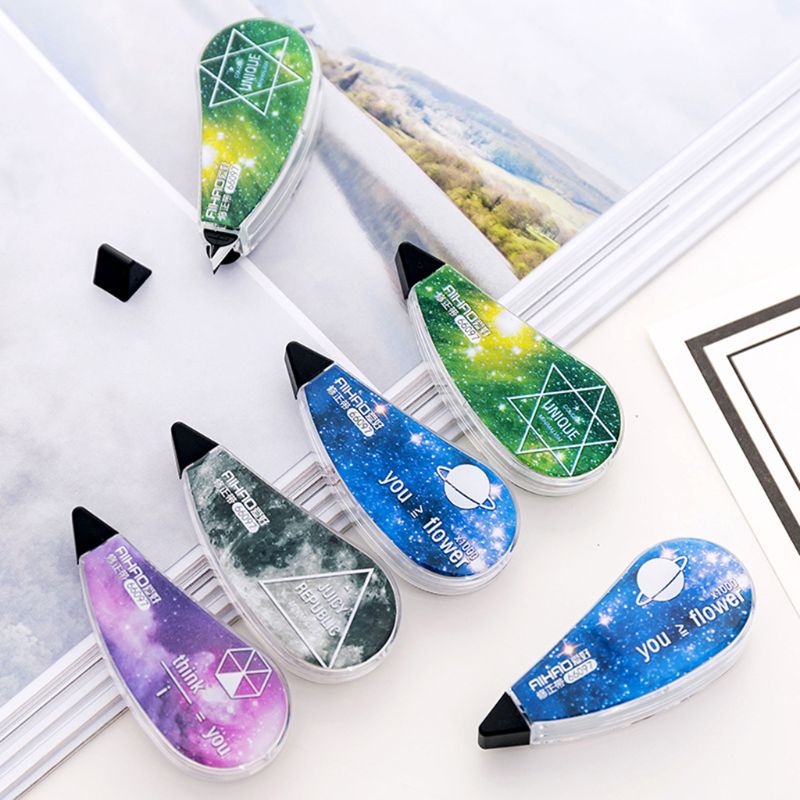 4Pcs Correction Tape Set Fantastic Star Sky Statio... – Grandado