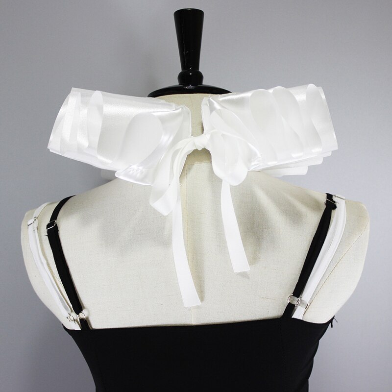 Renaissance Elizabethan Ruffled Collar Neck Ruffle... – Grandado