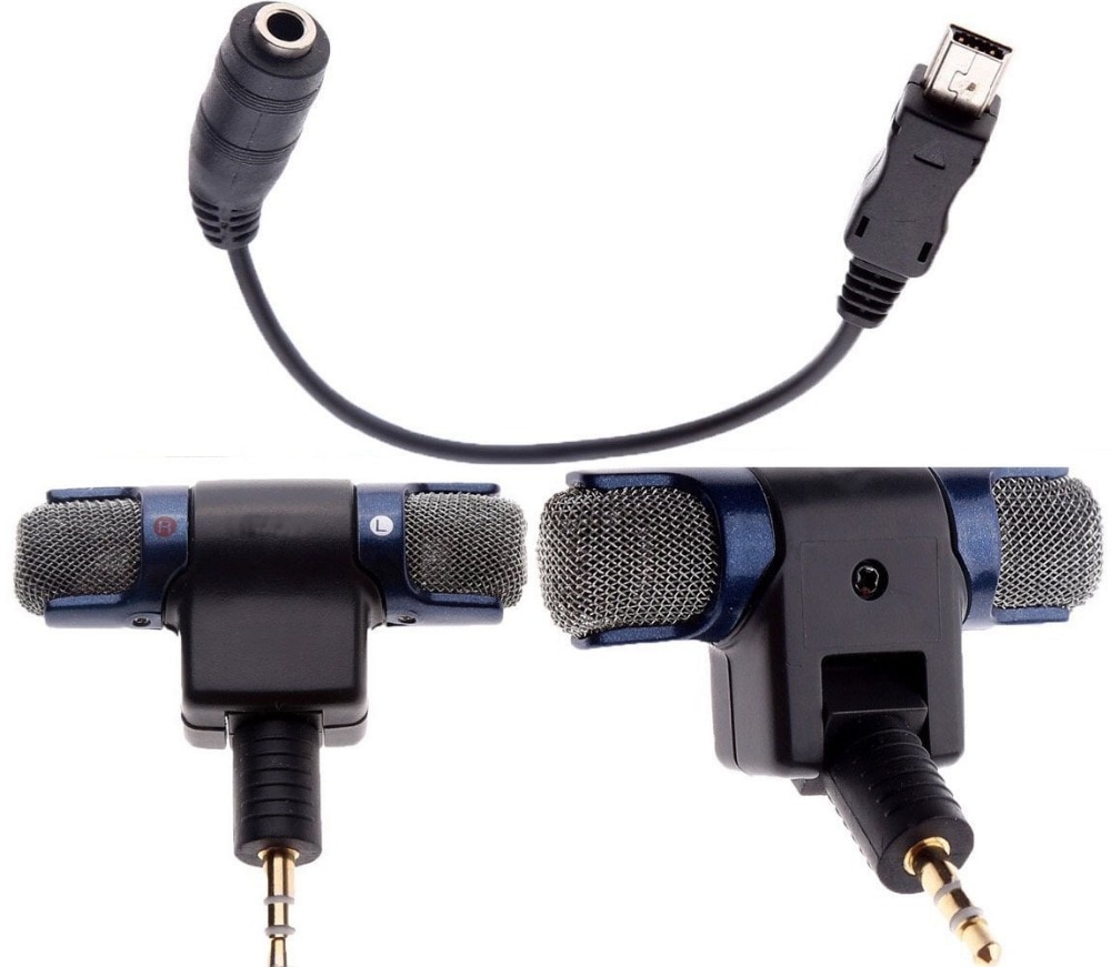 External Stereo Mic Microphone for Go pro Accessor... – Grandado