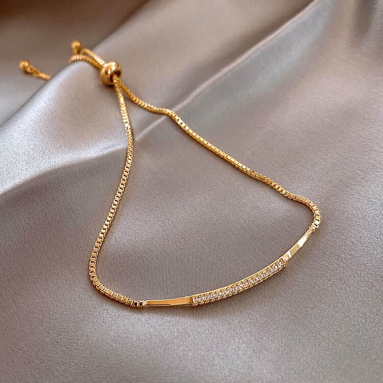 Exquisite 14K Real Gold Filled Chain Korean Simple... – Vicedeal