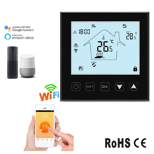 Floor Heating Thermostat Home Depot Electric Thermostats - Underfloor ...