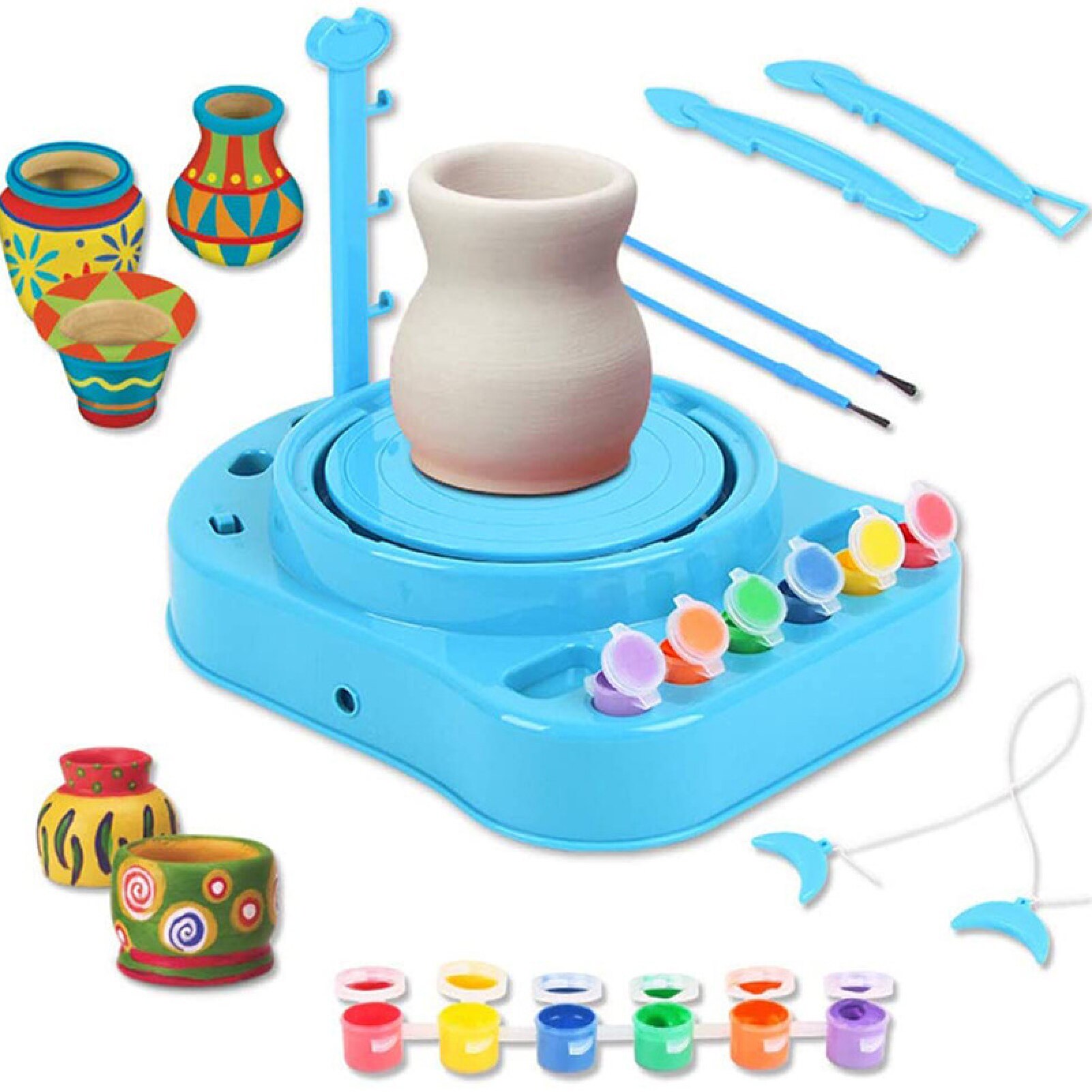 Pottery Toys 2 Gears Educational Electric Children... – Grandado