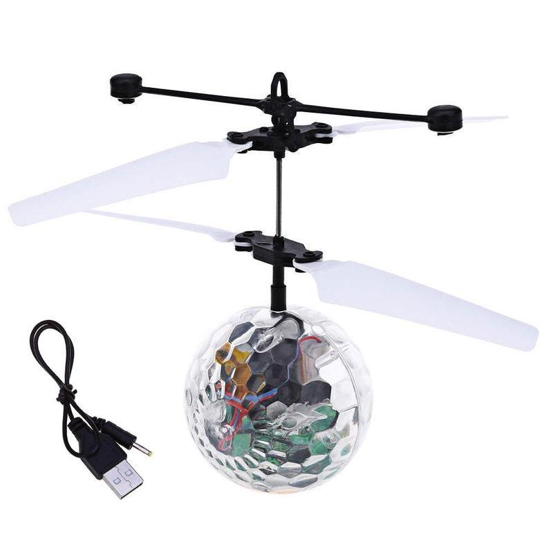 RC Ball Infrared Induction Aircraft Flashing Color... – Grandado