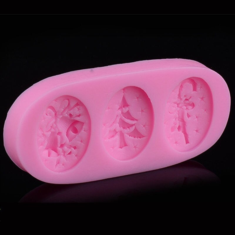 Kerstboom Siliconen Fondant Cakevorm Zeep Chocolad... – Grandado