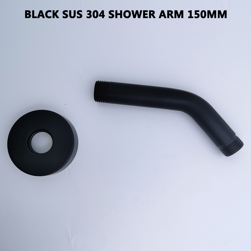 Mat Zwart Overhead Waterval Douche Set Met Massief... – Vicedeal