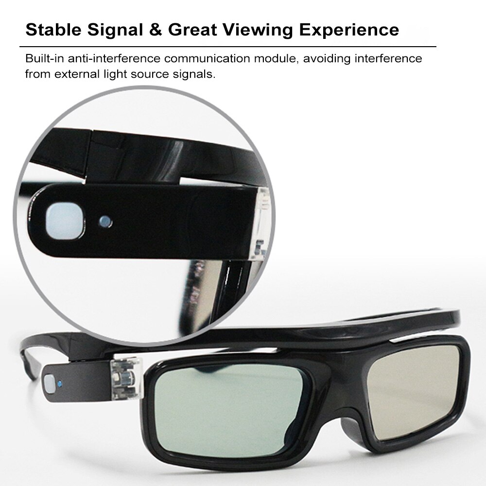 Docooler G500 Active Shutter 3D Bril Compatibel vo... – Vicedeal